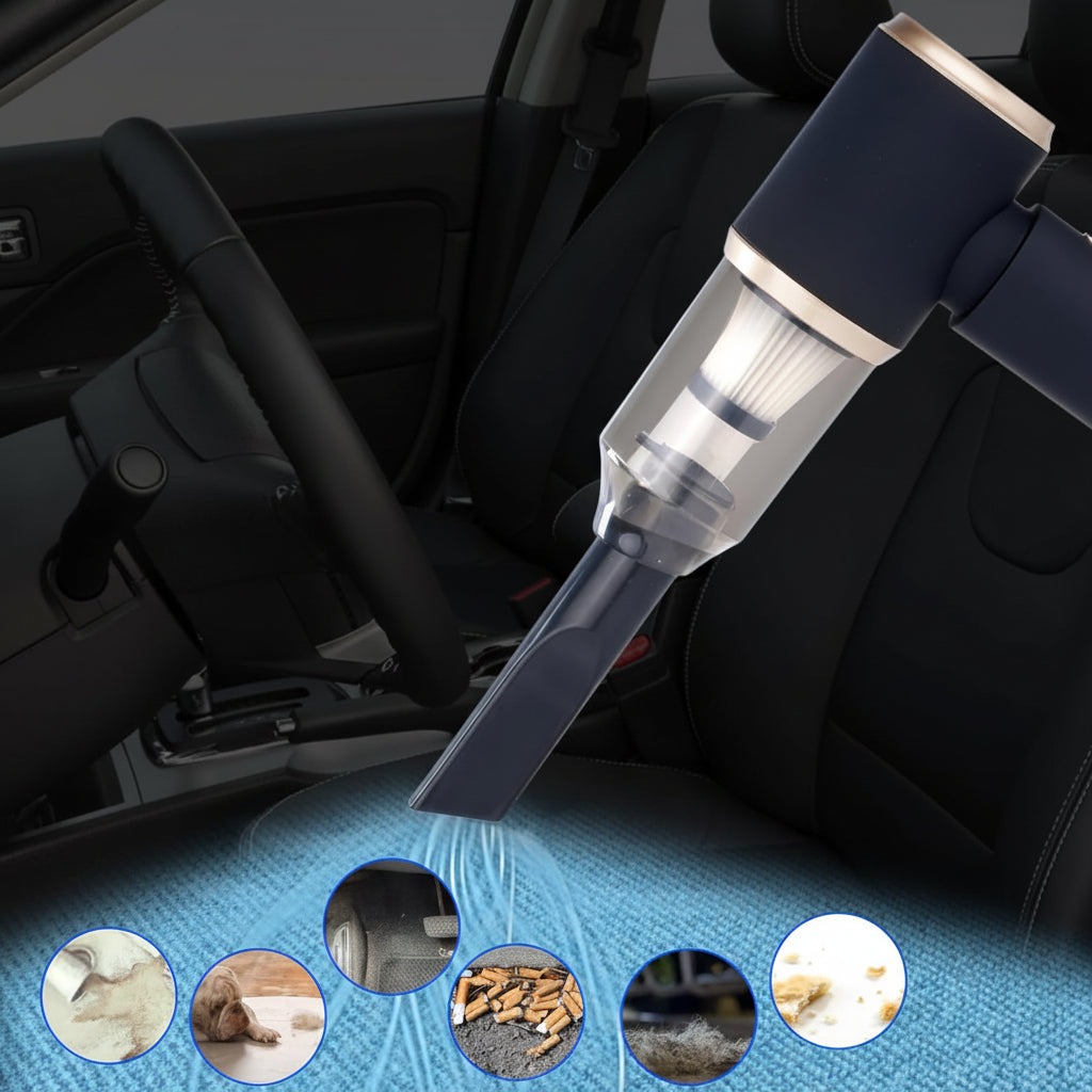 Handheld Vacuum Cleaner Wireless Compact Strong Suction Power Car Home