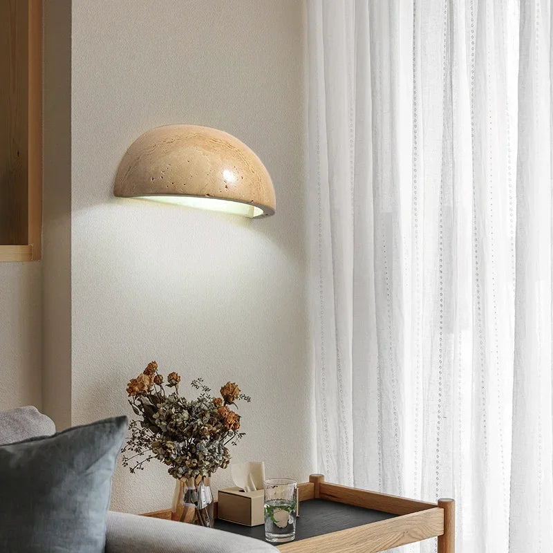 PolarArc - Natuursteen Wandlamp