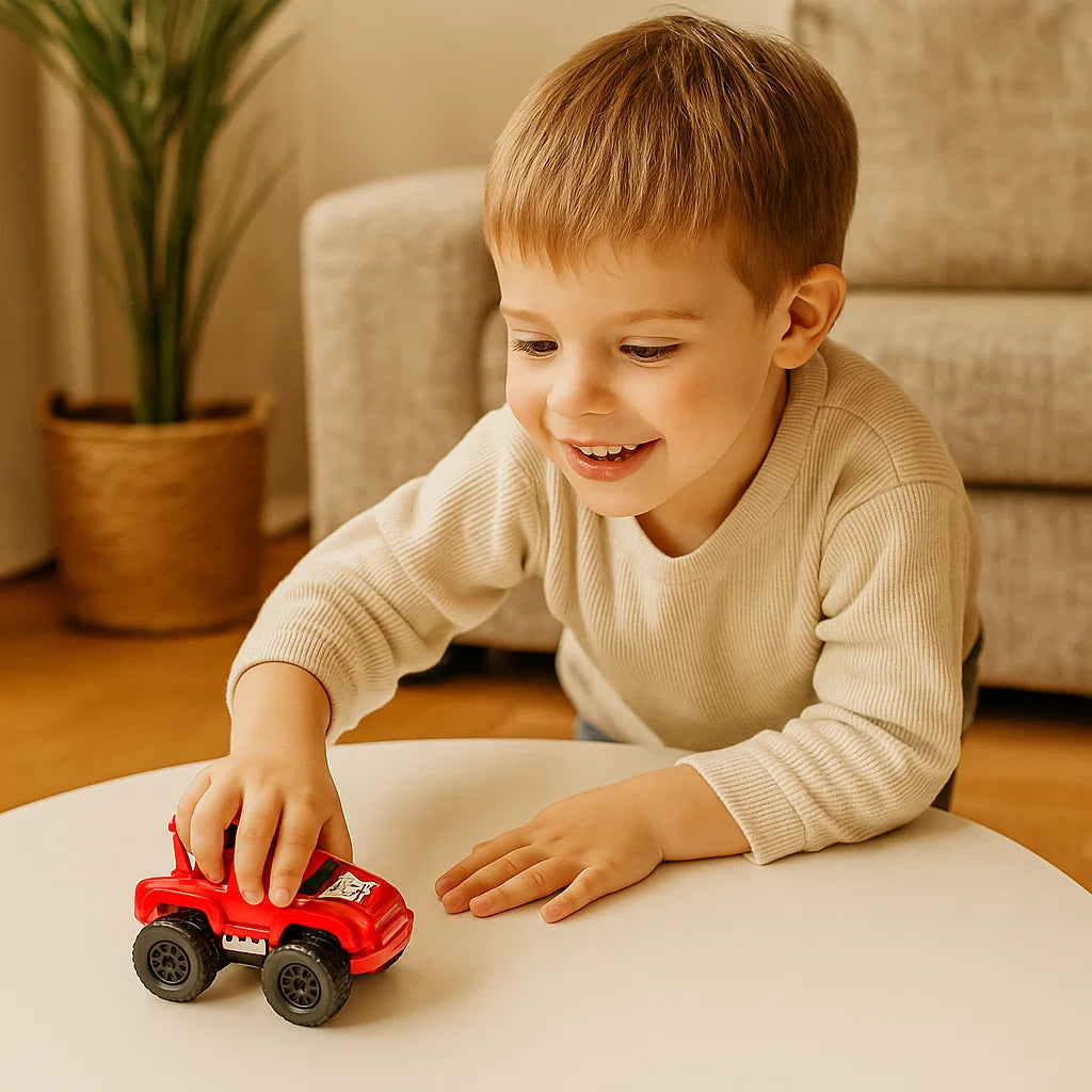 Toy Car Set Toddlers Manual Mini Race Cars