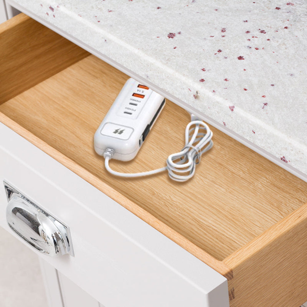 Power Strip USB Charger Fast Charging Compact